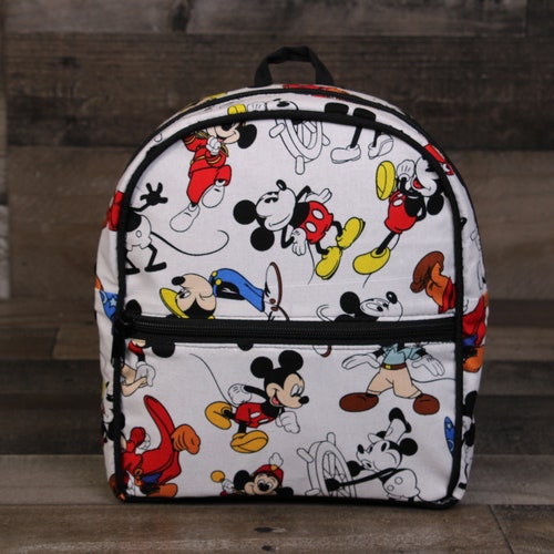 Retro Mickey Mouse Mini Backpack. Mickey Mouse Mini Backpack. - Etsy