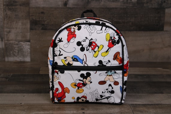 Retro Mickey Mouse Mini Backpack. Mickey Mouse Mini Backpack. - Etsy