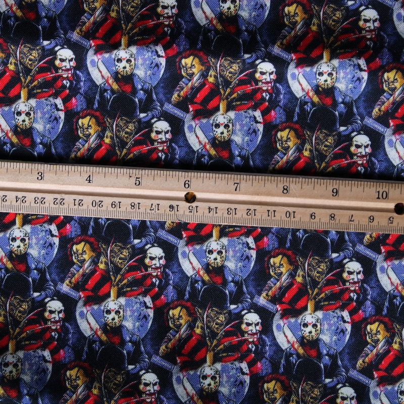 Horror Fabric - Etsy