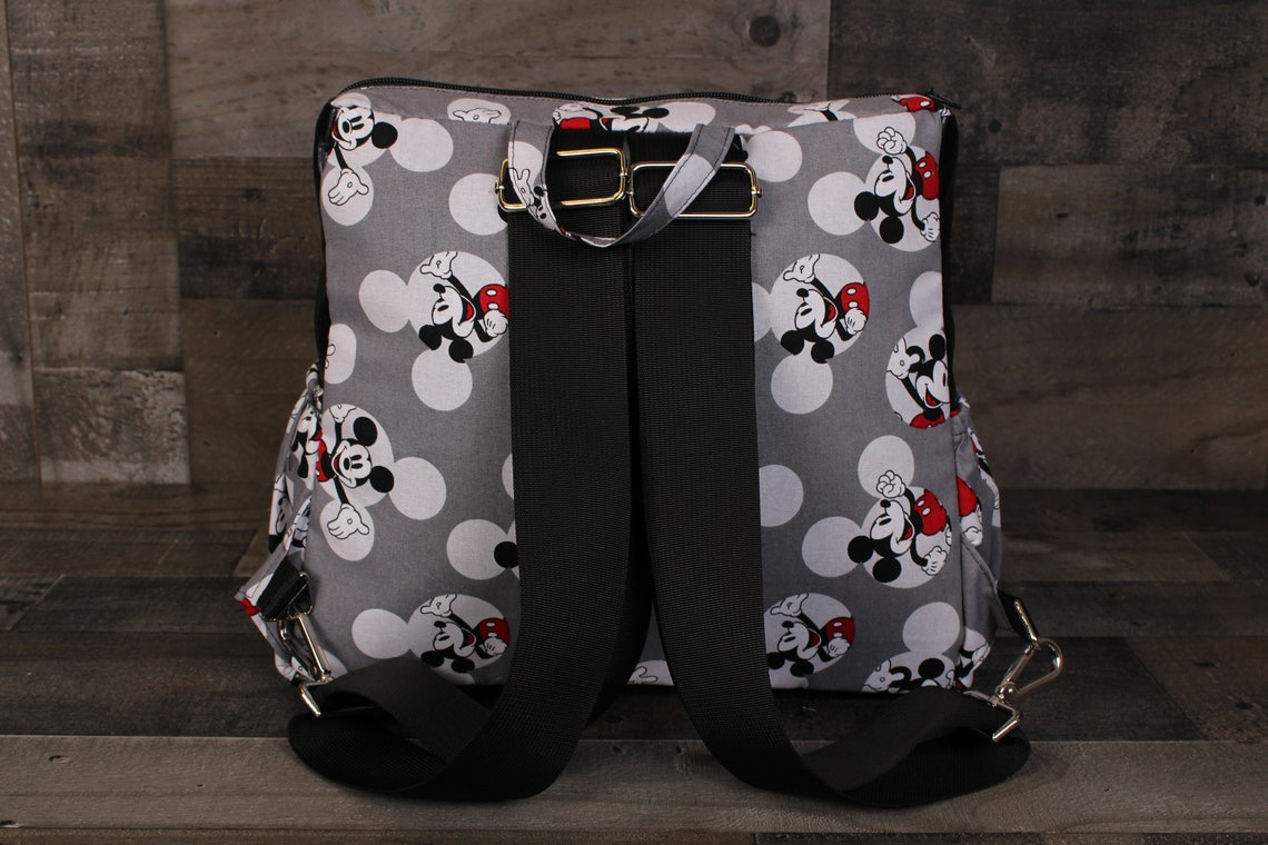 Mickey Mouse Baby Diaper Bag. Mickey Mouse Diaper Backpack. | Etsy