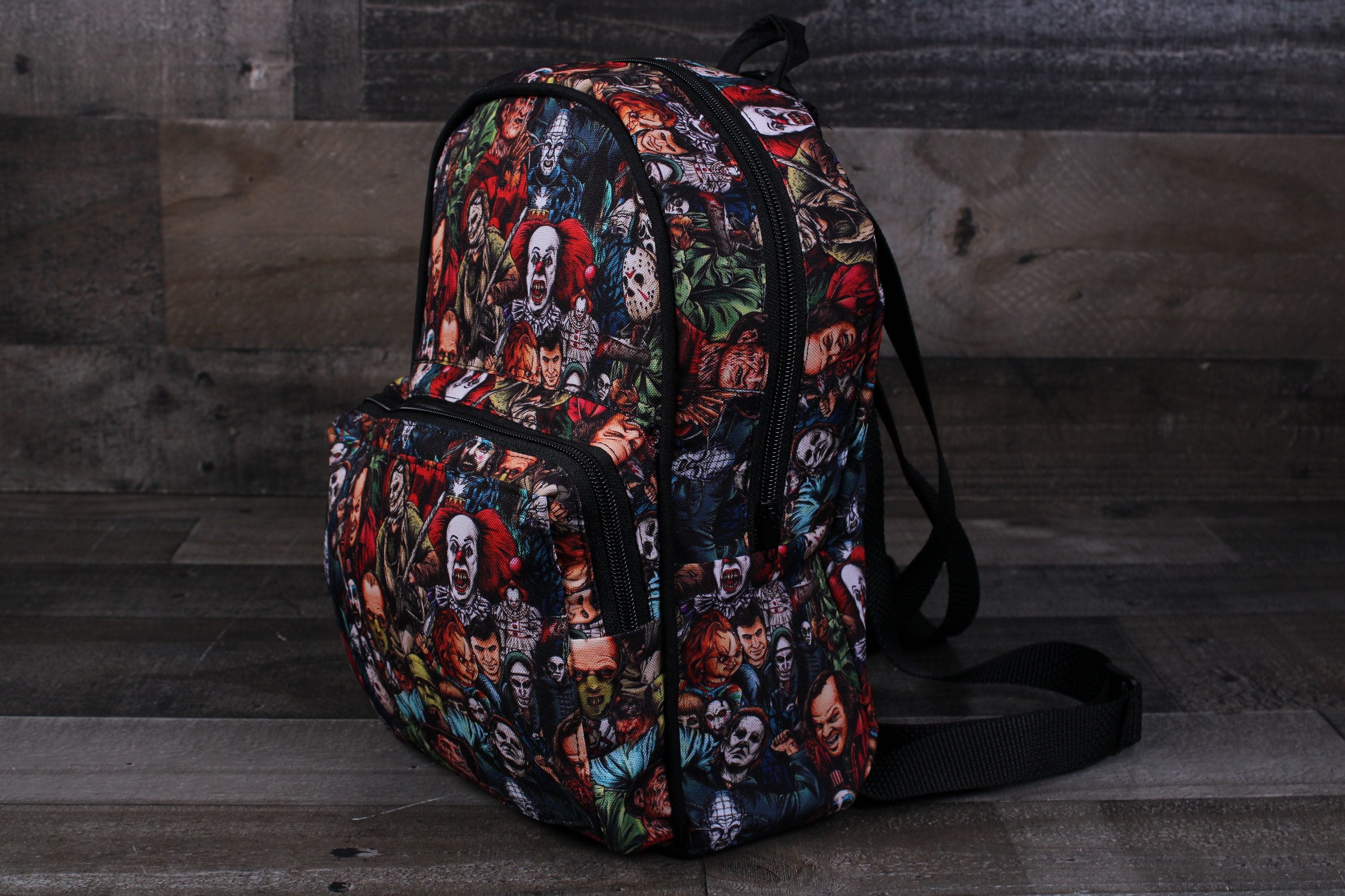 Horror Movie Villains Backpack. Backpack Horror Movie - Etsy