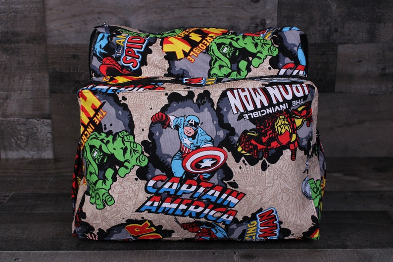Avengers Comic Baby Diaper Bag. Superhero Comic Diaper Bag. Avengers ...