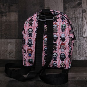 Horror Monsters Chibi Mini Backpack. Horror Movie Mini Backpack. Chibi ...