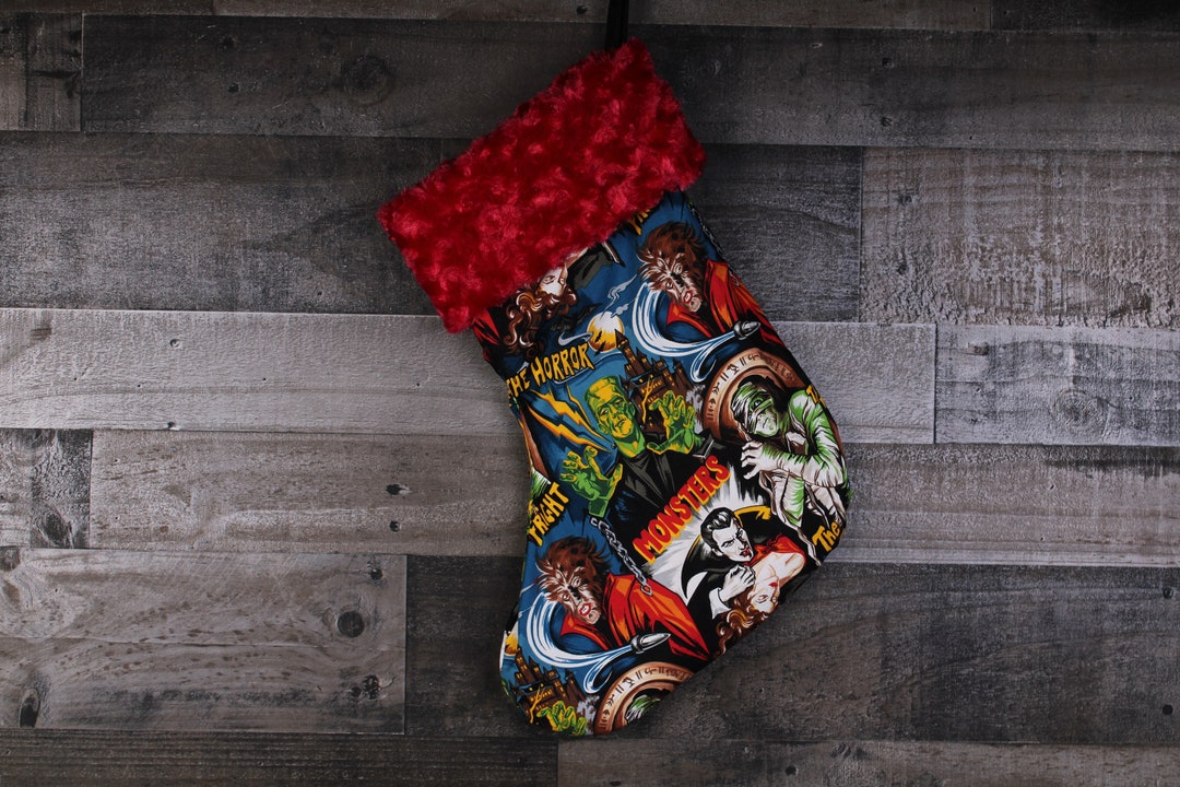 Christmas Stocking. Hollywood Monsters Christmas Stocking. Christmas ...