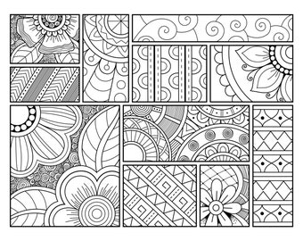 Zen Coloring Page | Etsy