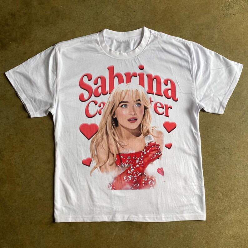 Sabrina Carpenter Png Design Bootleg for DTF and DTG Method for White ...