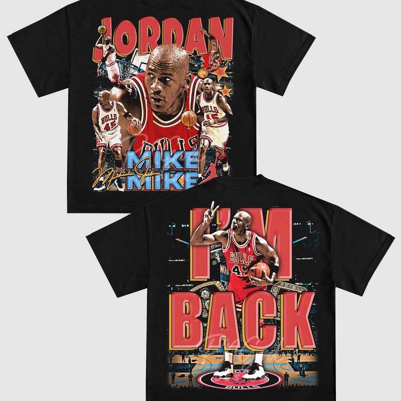 Michael Jordan Png Dtf - Etsy