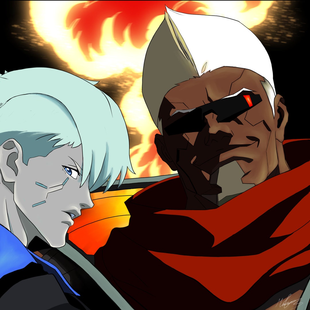 Cyberpunk Edgerunners - Maine & Dorio - Etsy