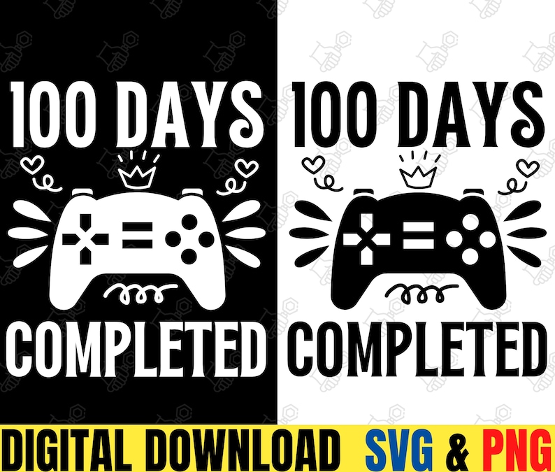 100 Days Complete Svg, Level 100 Days Svg, Boy 100th Day of School Svg ...