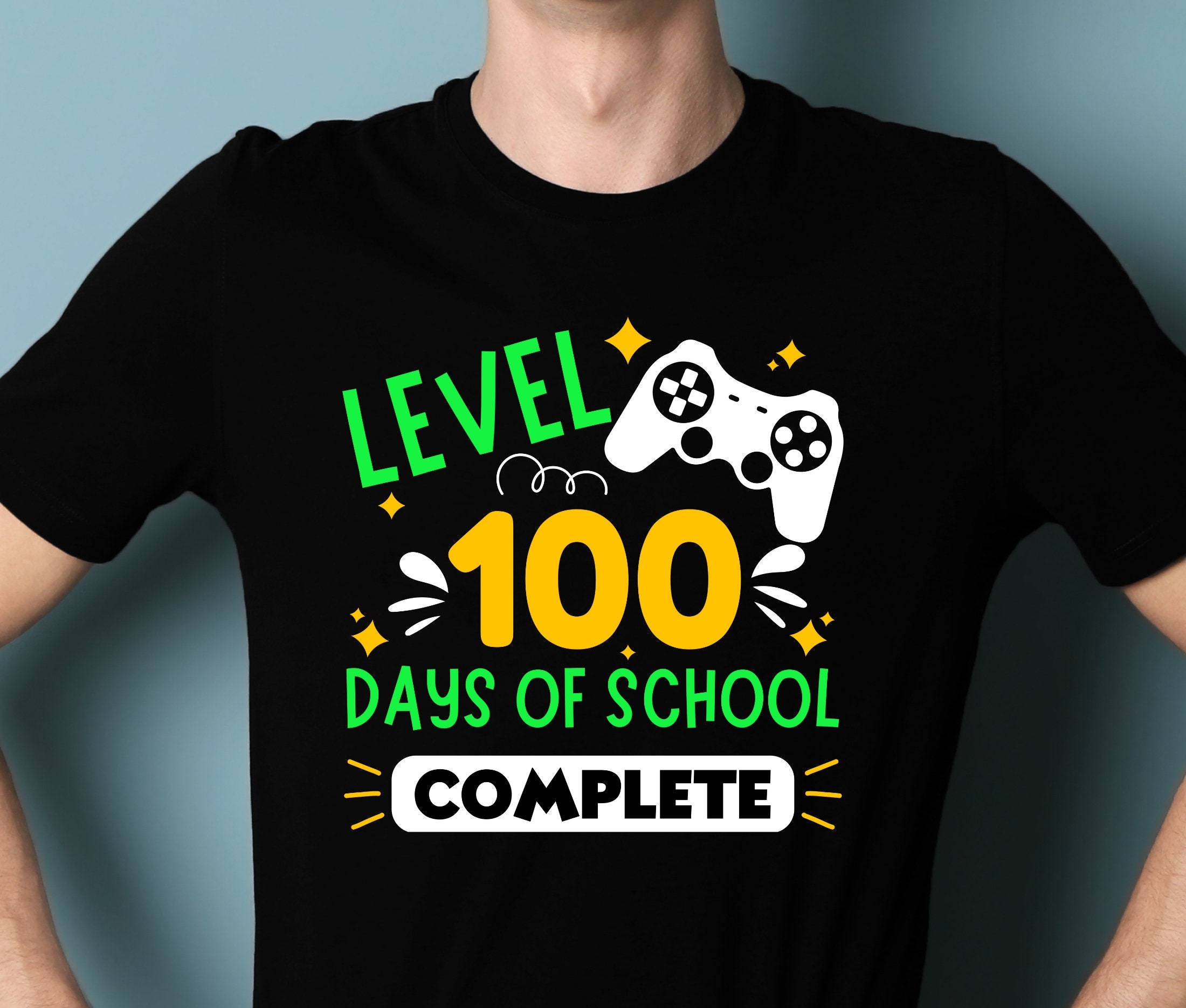Level 100 Days of School Complete SVG & PNG | Level 100 Days of School ...
