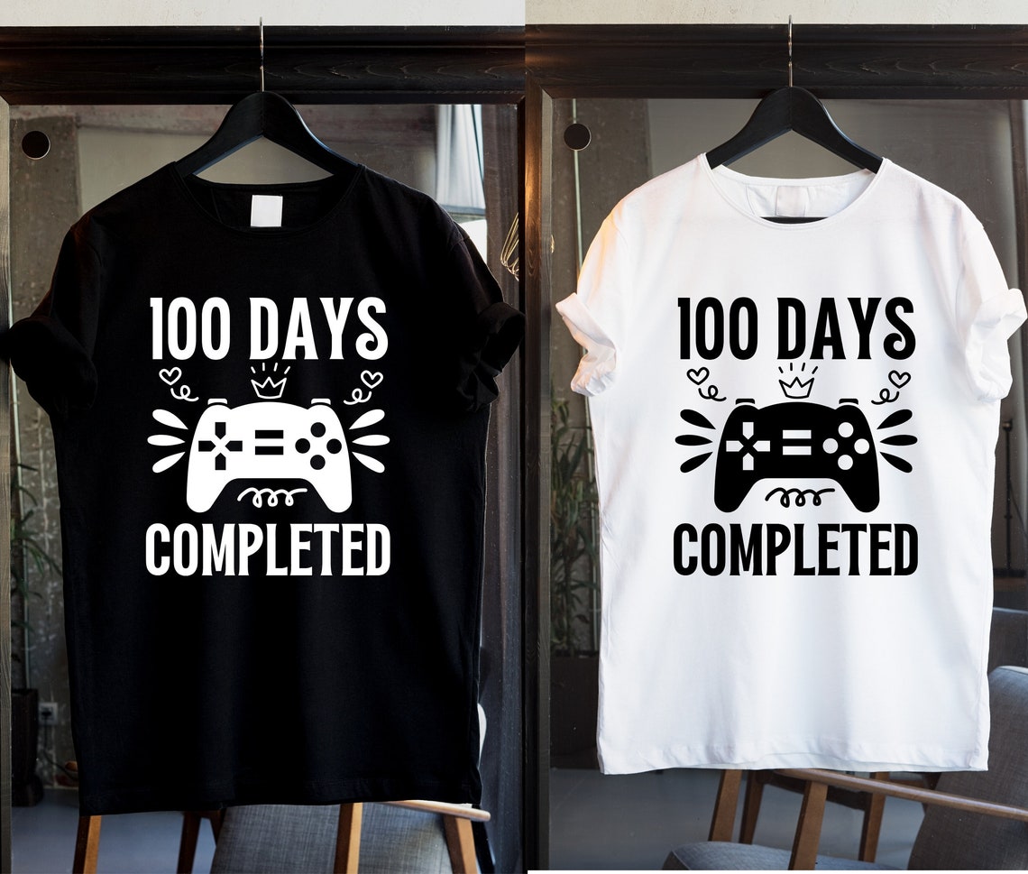 100 Days Complete Svg, Level 100 Days Svg, Boy 100th Day of School Svg ...
