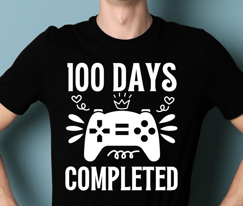 100 Days Complete Svg, Level 100 Days Svg, Boy 100th Day of School Svg ...