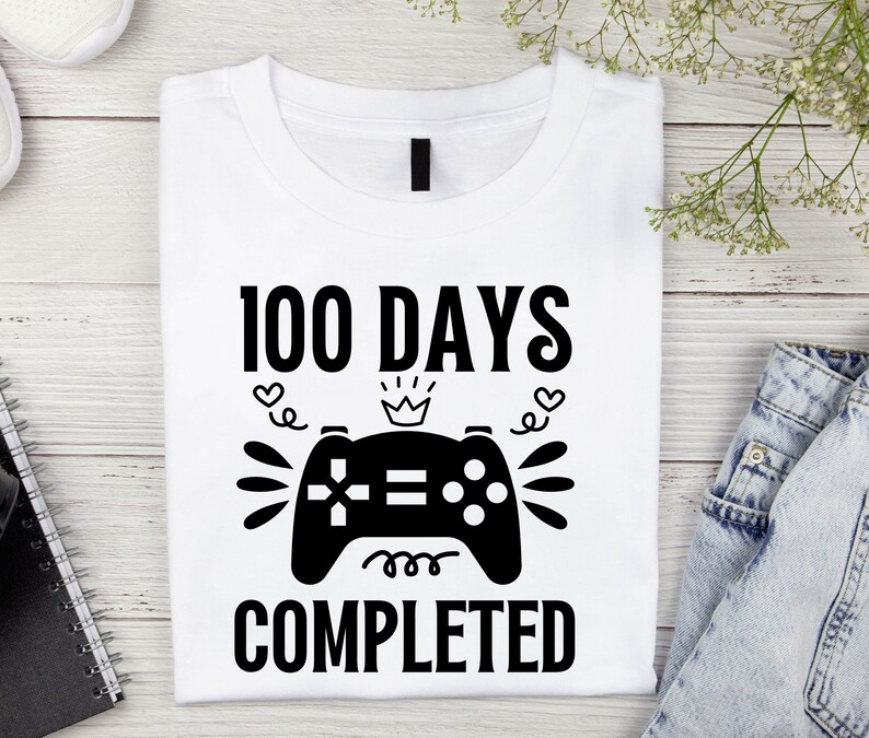 100 Days Complete Svg, Level 100 Days Svg, Boy 100th Day of School Svg ...