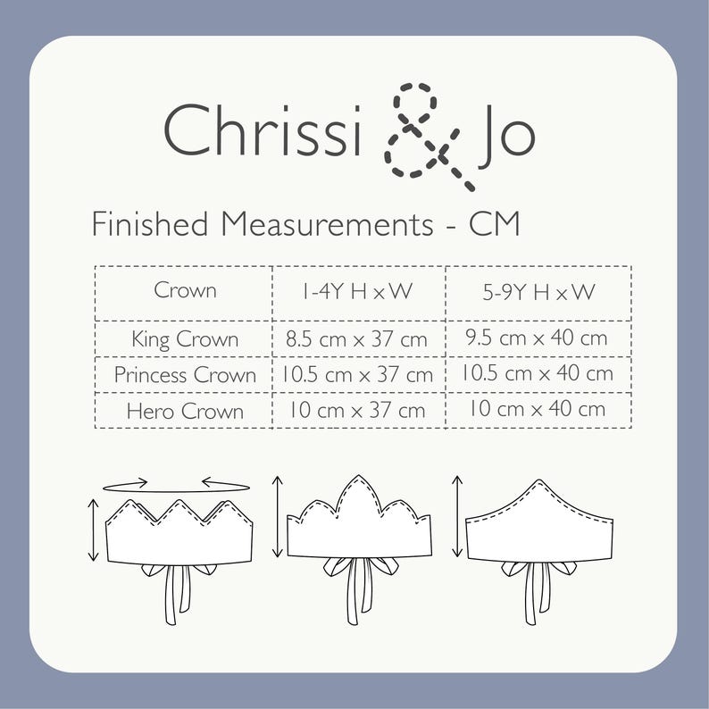 Fabric Crown Sewing Pattern Bundle: DIY Birthday Party Hat (PDF) - Etsy