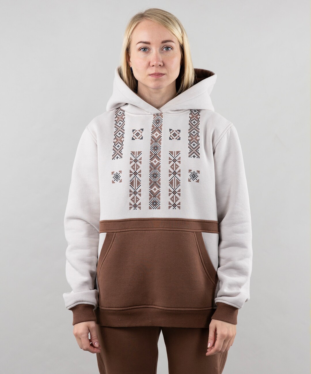Traditional Ukraine Unisex Hoodie With Embroidery, Women Hooded ...