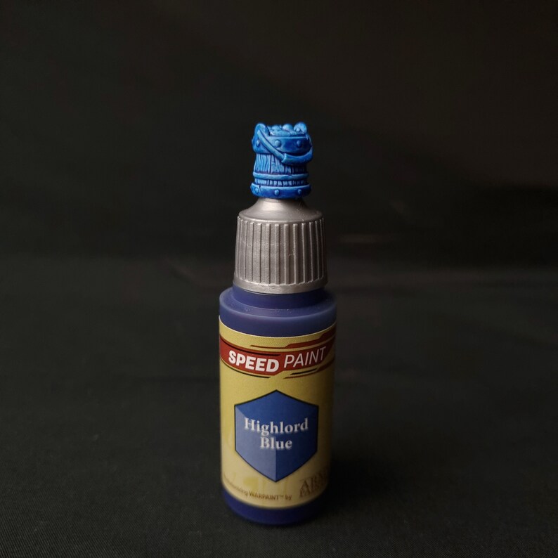 Color Swatch Toppers for Dropper Bottle Miniature Paints 3D Printed ...