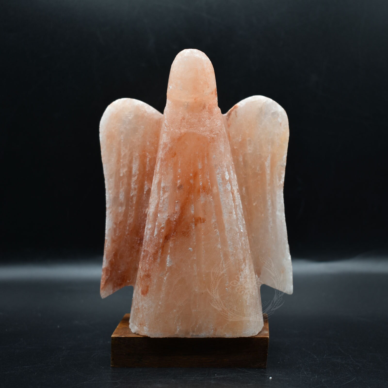 Himalayan Angel Salt Lamp 100% Pink Crystal Salt Lamp Natural Ionizing ...