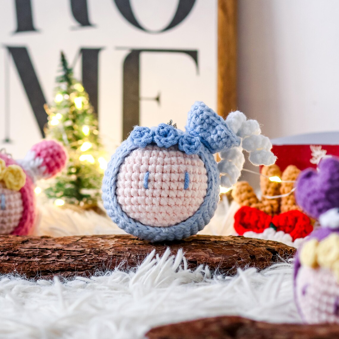 Aquarius Zodiac Crochet Keychain: Handmade Cotton Amigurumi Plush - Etsy