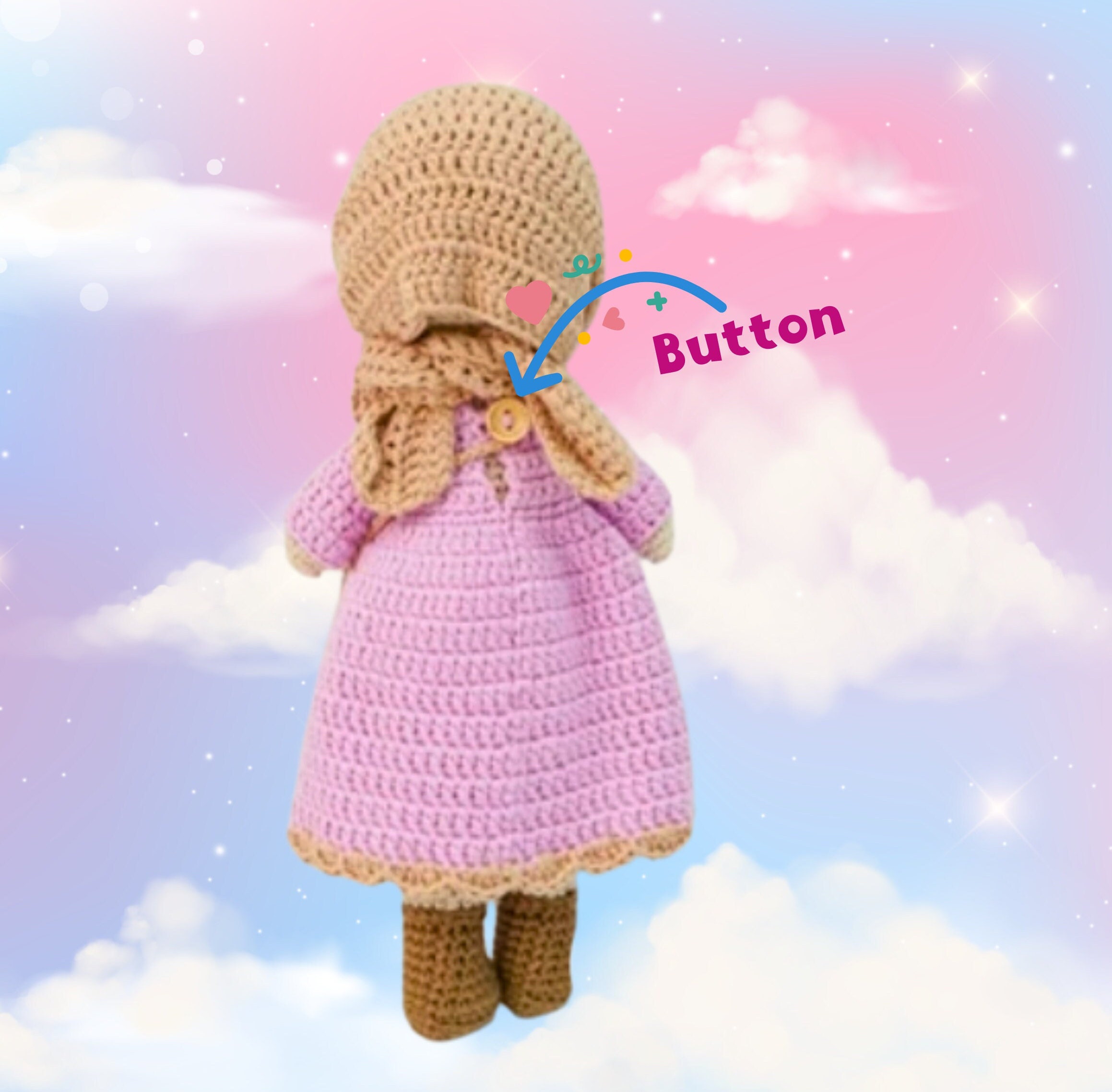 Muslim Hijabi Crochet Doll, Muslim Boy Crochet Doll, Hijab Doll, Hijab ...