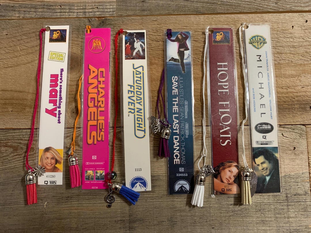 VHS Movie Bookmarks - Etsy
