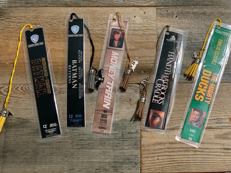 VHS Movie Bookmarks - Etsy