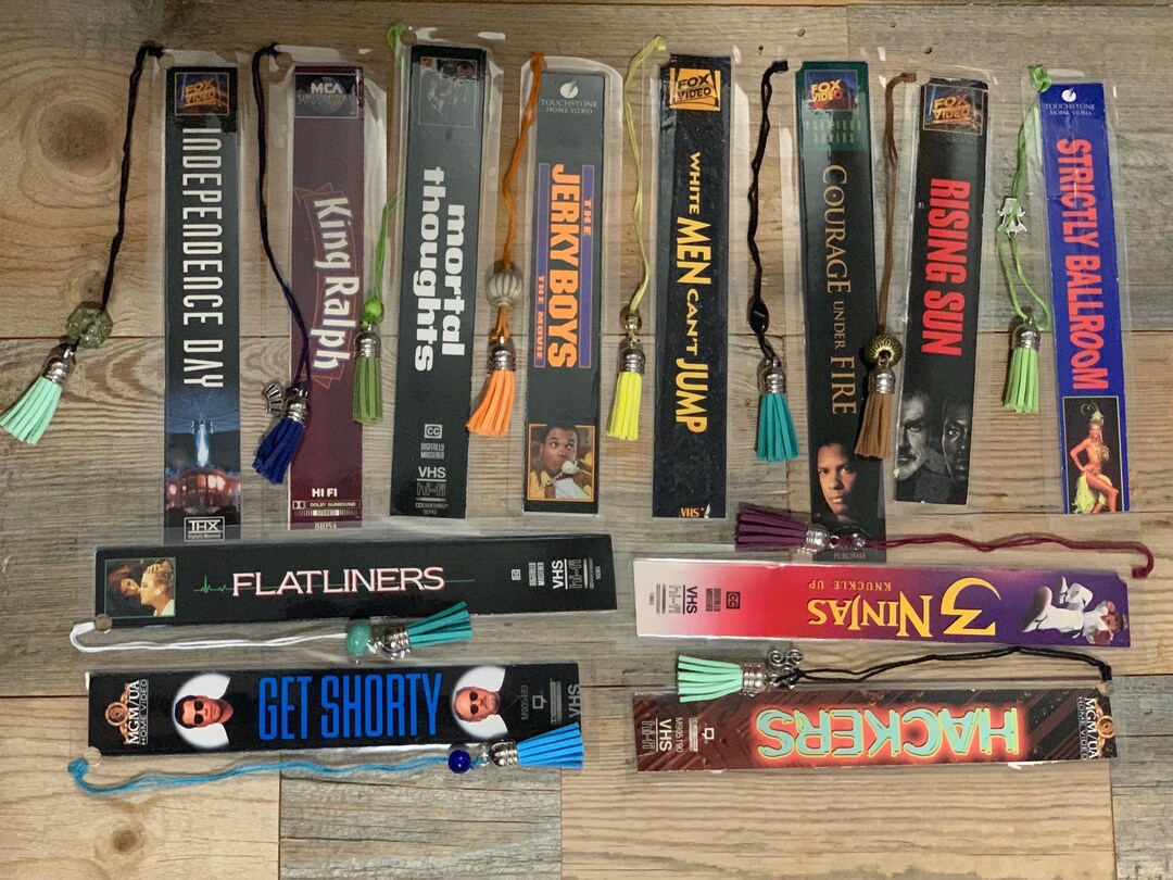 VHS Movie Bookmarks - Etsy