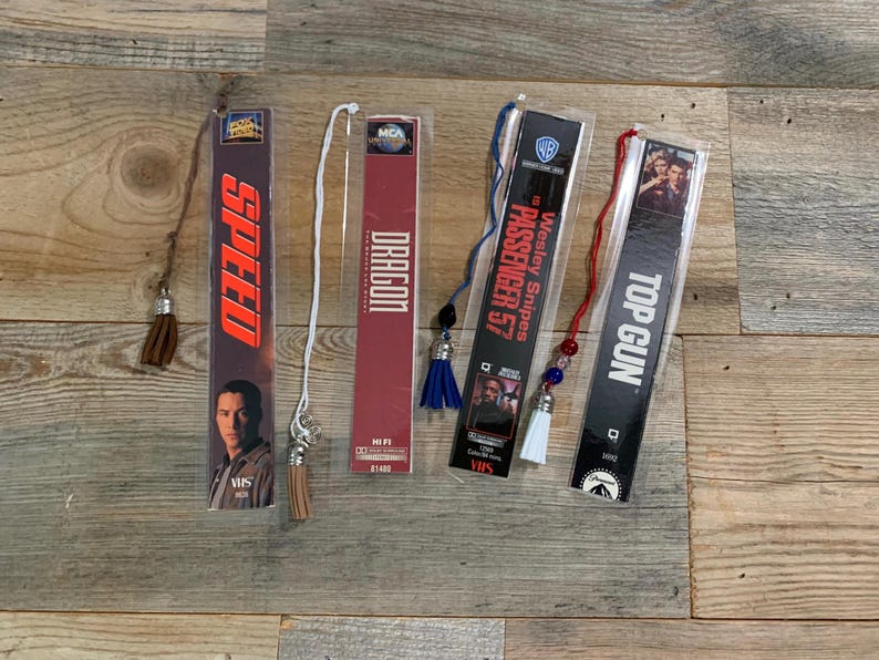 VHS Movie Bookmarks - Etsy