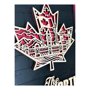 Canada True North Sign, Canada Sign, Canadian Flag, Maple Leaf, Canada ...