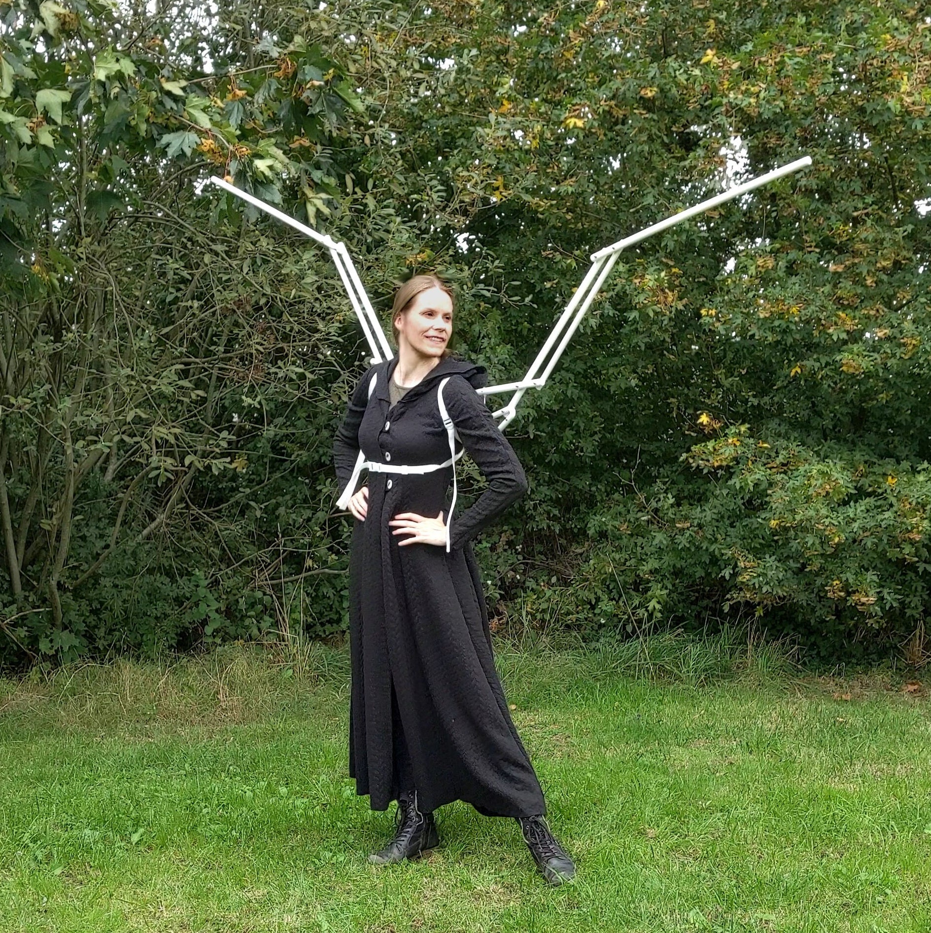 Articulating Wing Frame Large Upward 240cm/7'10 Lightweight for Cosplay ...