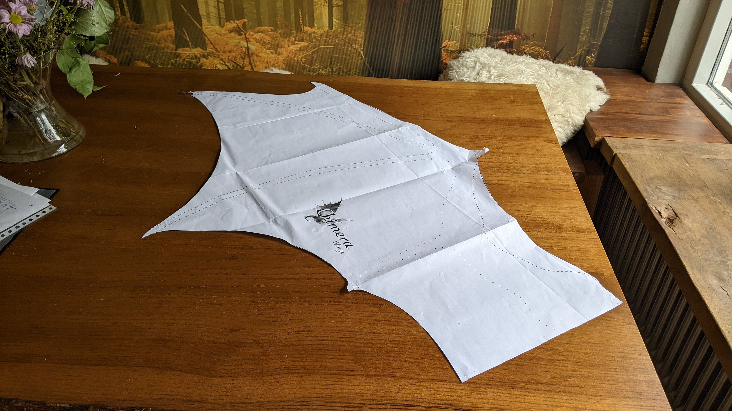 Moving Dragon Wings -PDF Sewing Pattern- Small Type 'wyvern'-digital ...