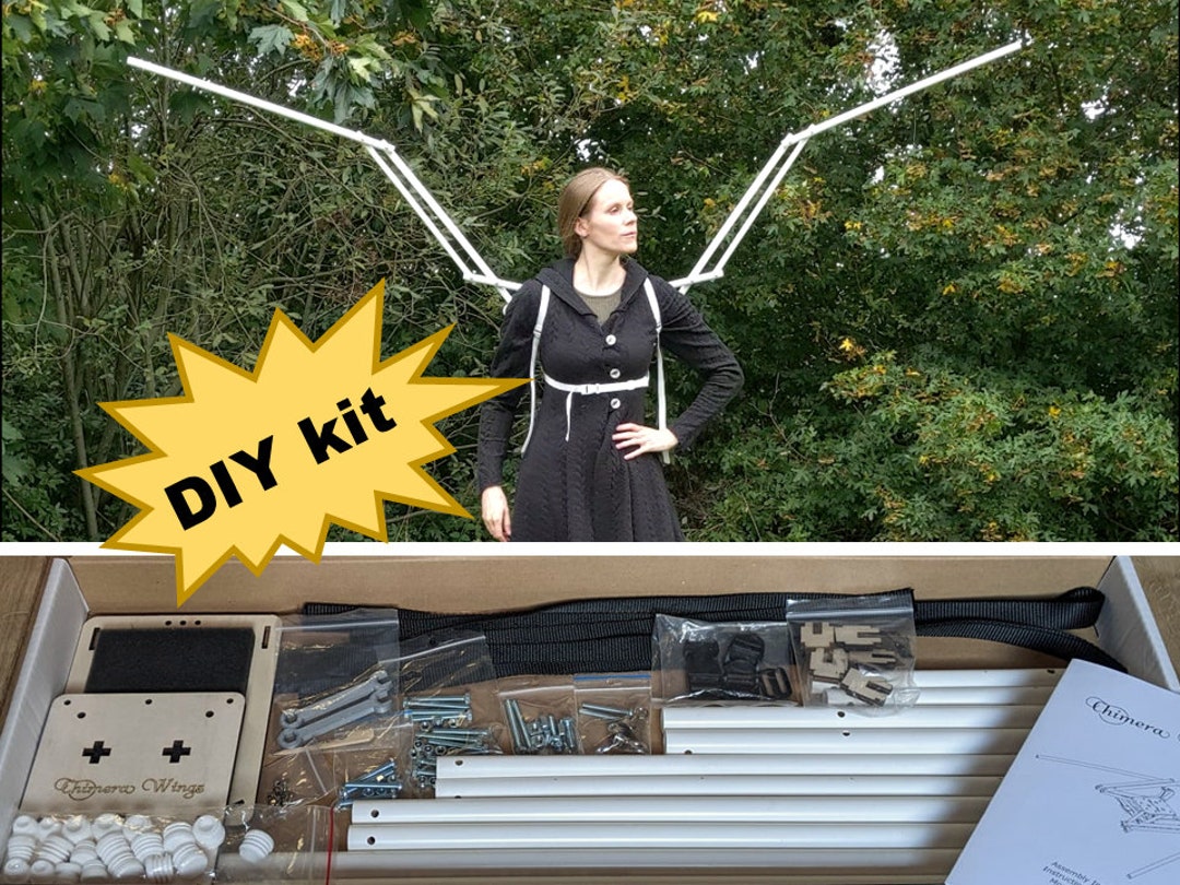 DIY Kit Articulating Wing Frame Large 'upwards' 240cm/7'10" Lightweight ...