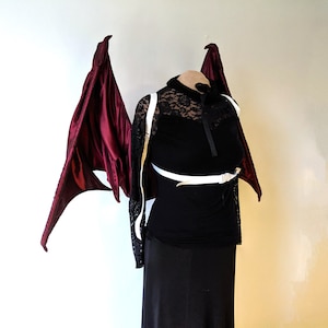 Moving Dragon Wings - Halloween PDF Sewing Pattern- Large Type 'fury ...