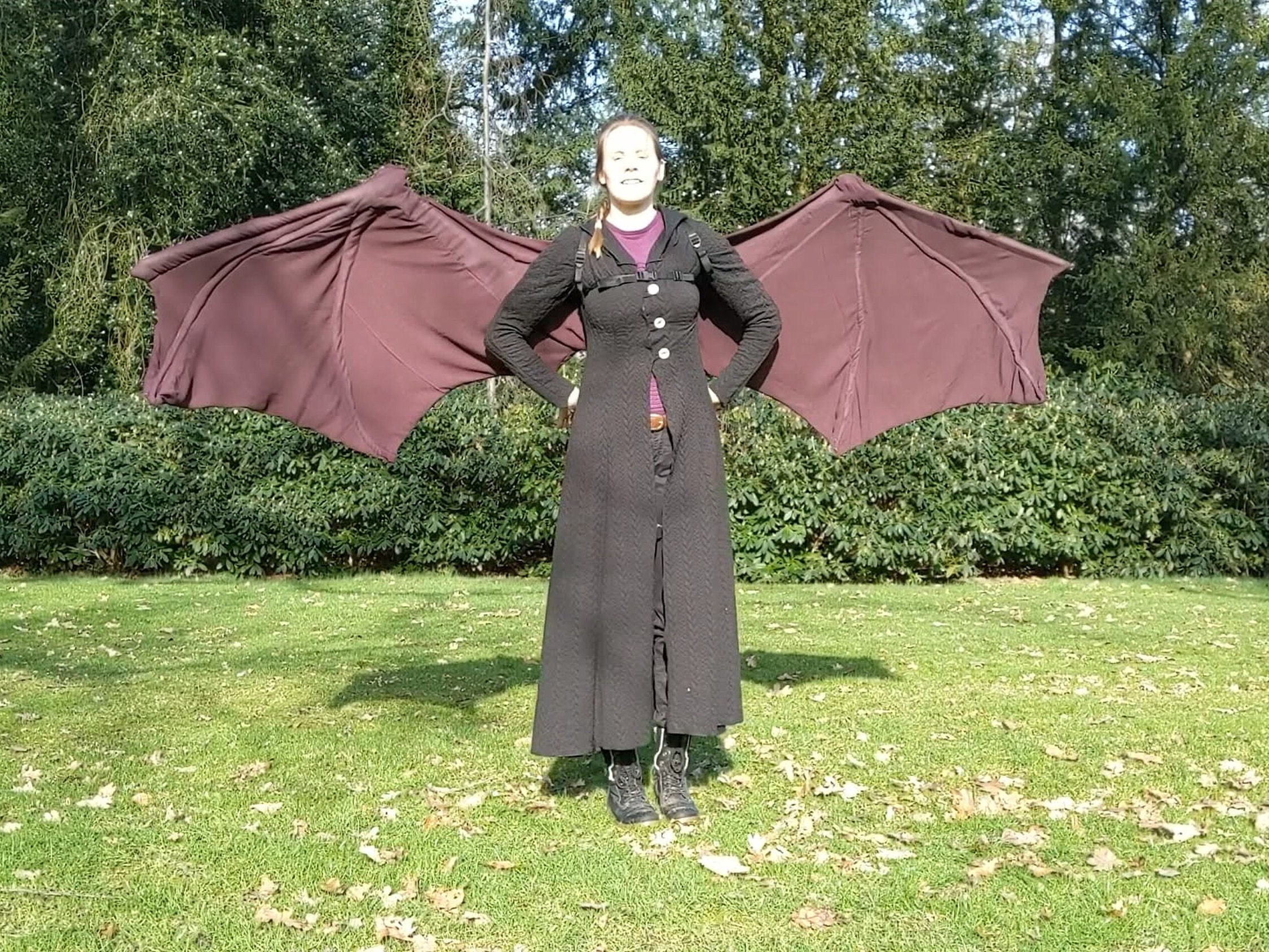 Moving Dragon Wings PDF Sewing Pattern Large Type - Etsy Australia