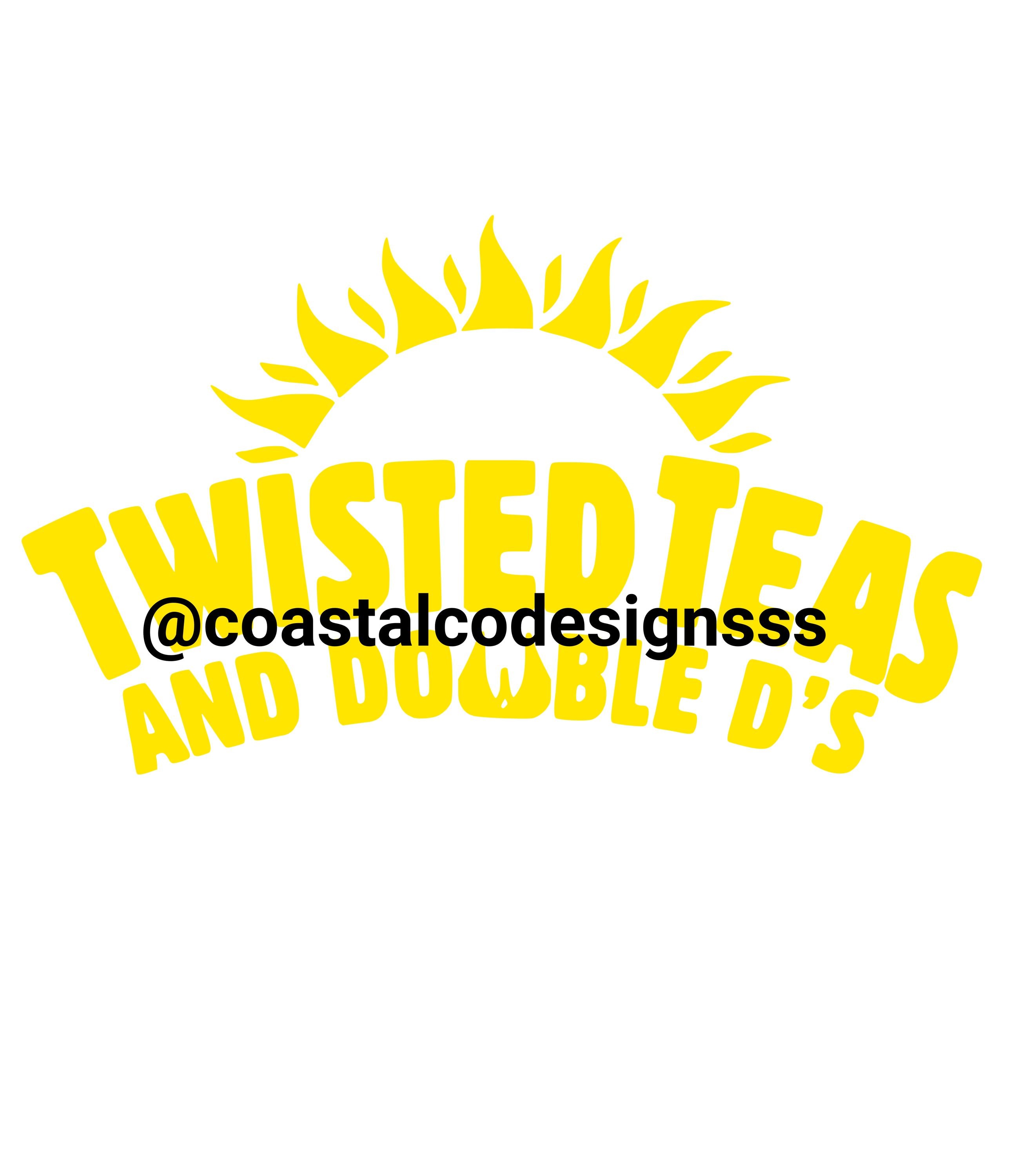 Twisted Teas and Double D’s Yellow PNG, Hard Iced Tea Png, Png for ...