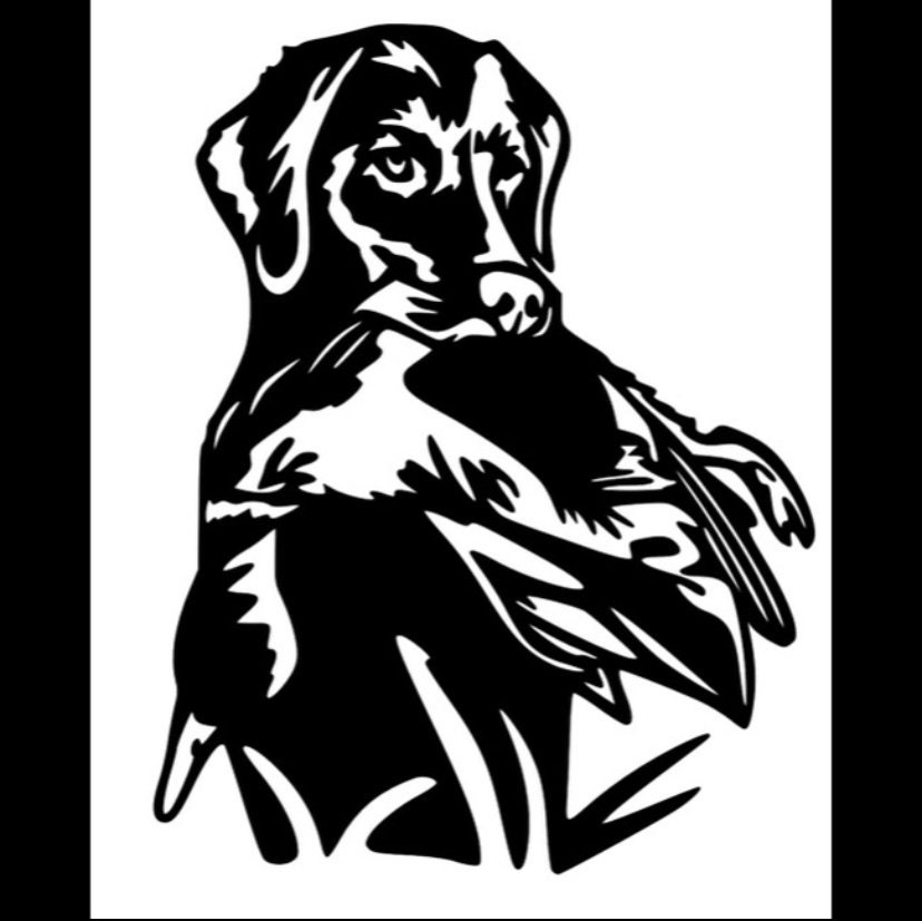 Duck Dog Decal | Hunting Dog Decal | Southern | Truck Decal - Etsy