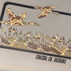 Retro Duck Camo | Old School Duck Camo | Duck T Shirt | Southern | Duck ...