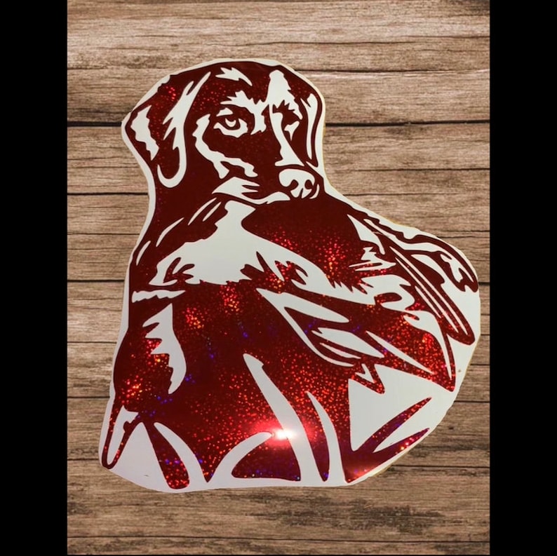 Duck Dog Decal | Hunting Dog Decal | Southern | Truck Decal - Etsy