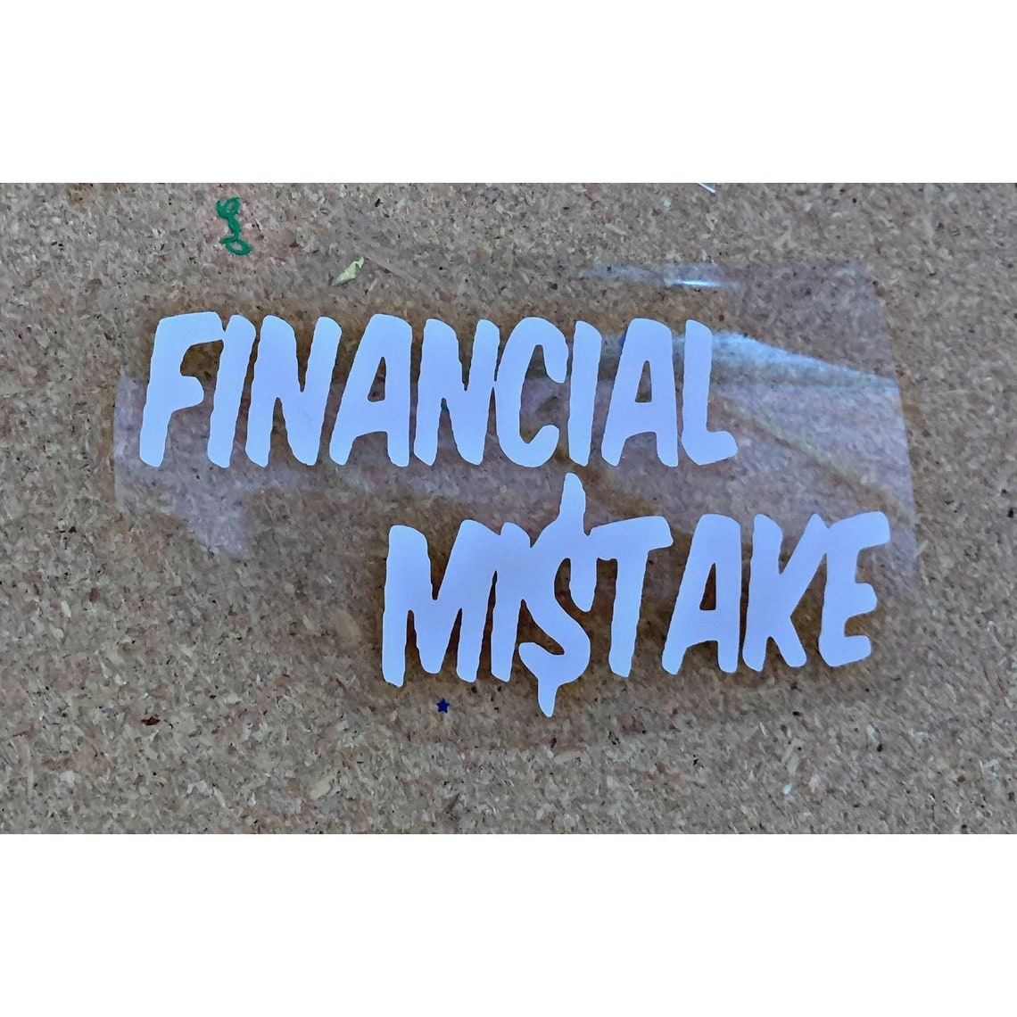 Financial Mistake Decal, Truck Decals, Truck Accessories - Etsy