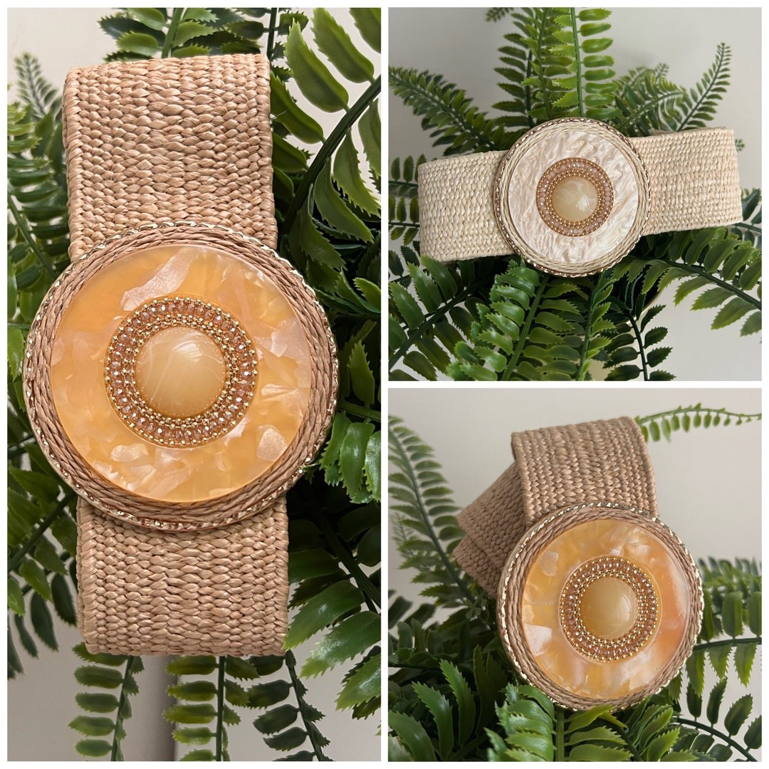 Boho Belt for Women, Raffia Belt for Women, Boho Belt Dress, Boho ...