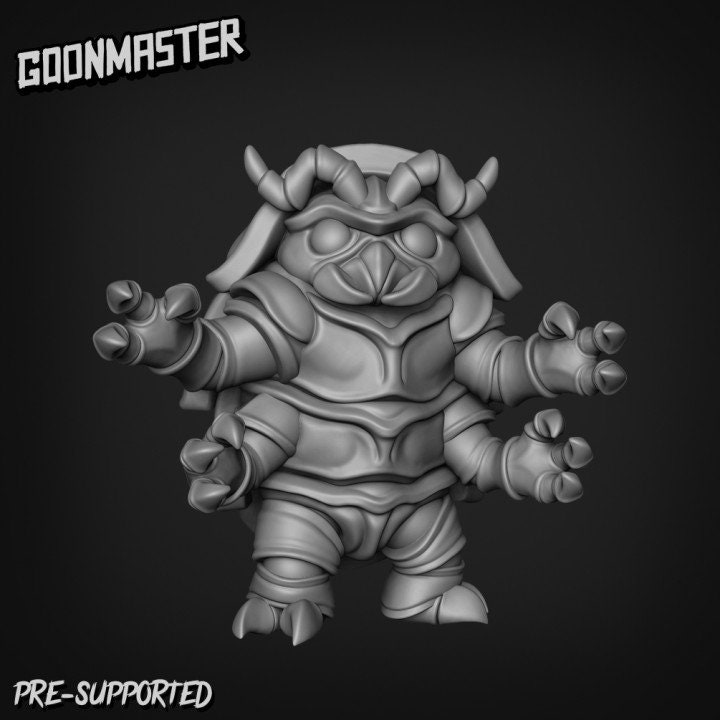 Woodlouse Pack (6 Poses) - Goon Master | UNPAINTED Miniature in Resin ...