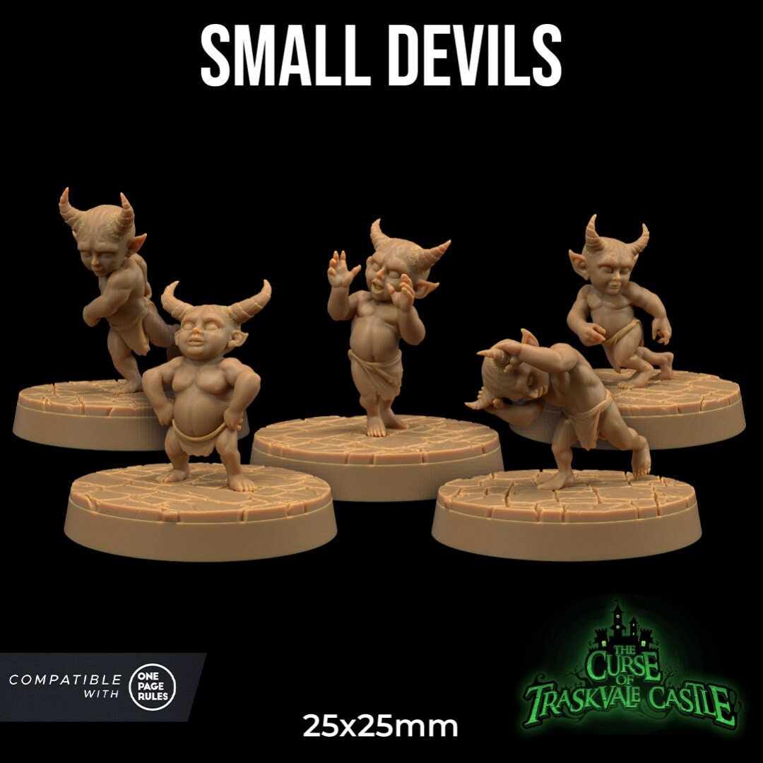 Small Devils (5 Versions) | the Curse of Traskvale Castle | Dragon ...