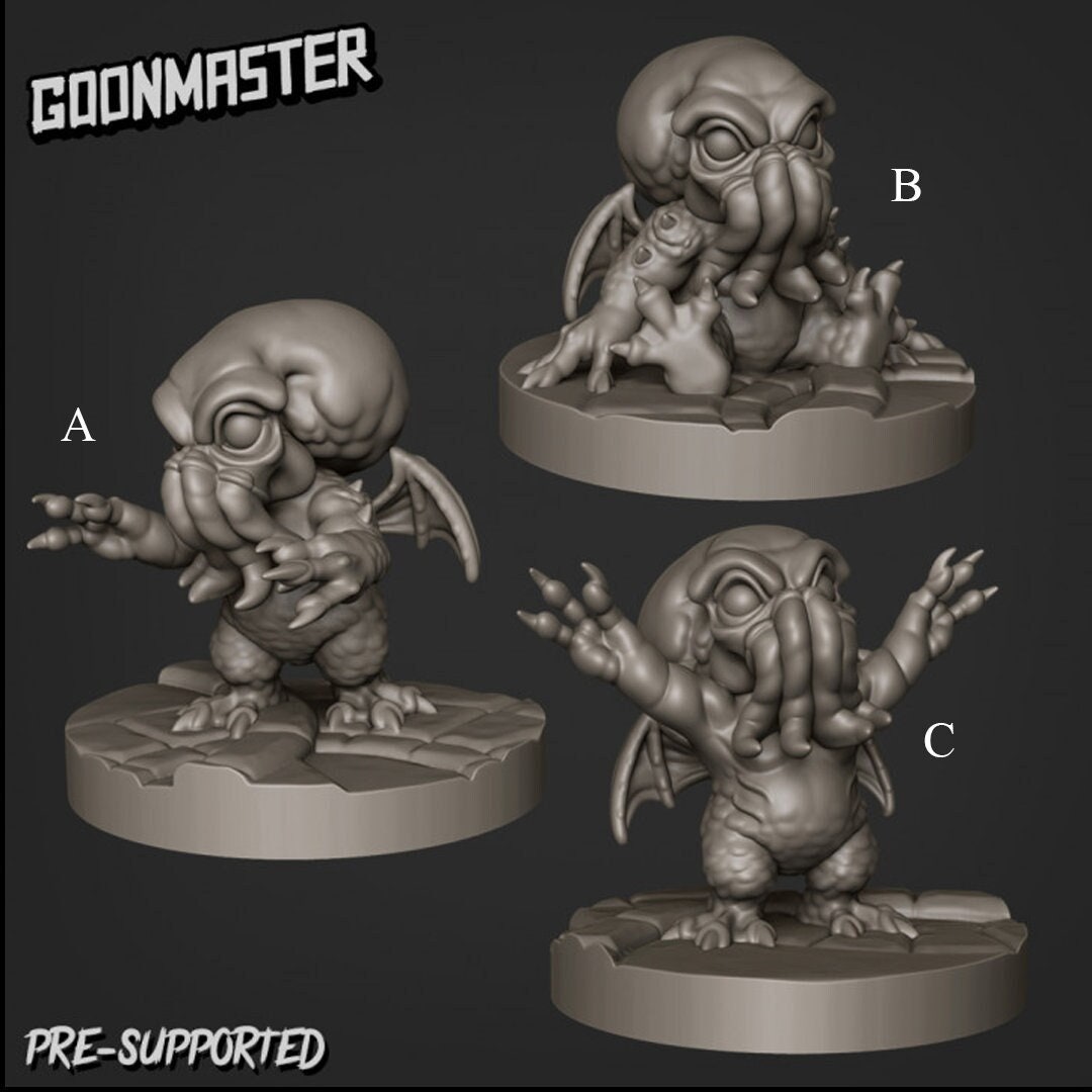 Little Ancient Ones (3 Poses) | Goon Master | UNPAINTED Miniature in ...
