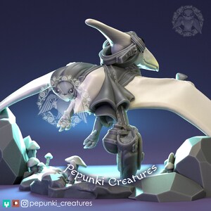 Pterodactyl Alchemist | Pepunki Creatures | UNPAINTED Miniature in ...