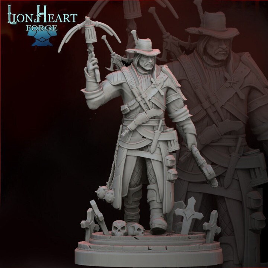 Van Helsing, Vampire Hunter Werewolf Version Lion Heart Forge RPG ...