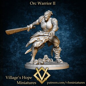 Orcs, Orc King & Victims (9 Figures) | Village's Hope Miniatures ...