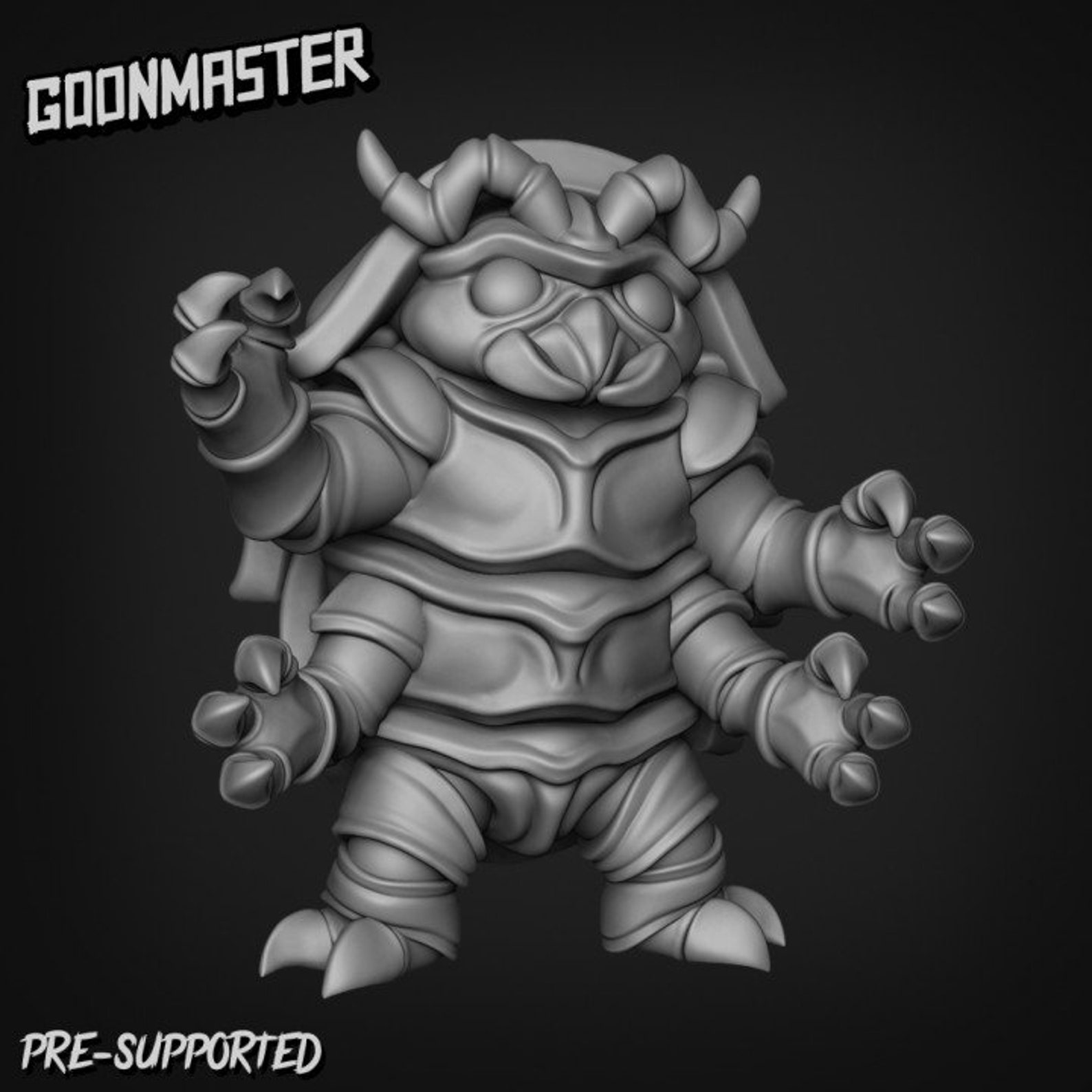 Woodlouse Pack (6 Poses) - Goon Master | UNPAINTED Miniature in Resin ...