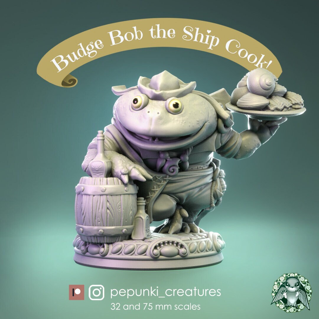 Budgee Bob the Cook Pepunki - Etsy