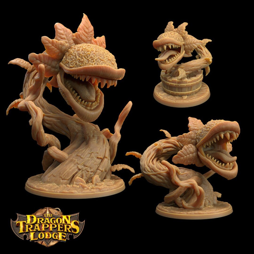 Carnivorous Plant - Dragon Trapper's Lodge | UNPAINTED Miniature in ...