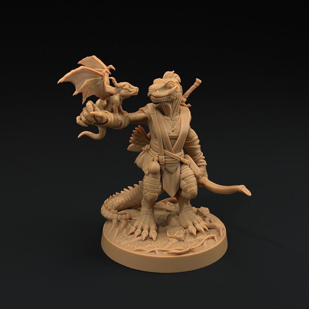 Aela Greenscale | Dragonology 101 | Dragon Trappers Lodge | UNPAINTED ...