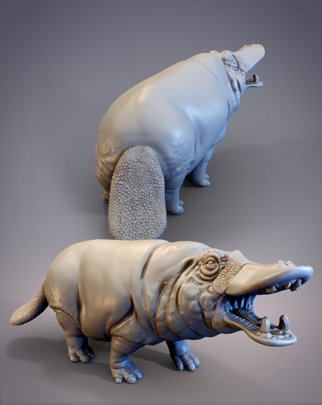 Duck-billed Platypotamus | Hybrid Hippo | Cobramode | UNPAINTED ...